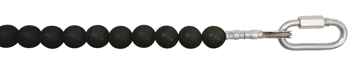 Beaded Retainer Ring Sling - Black – Flagpole Gear